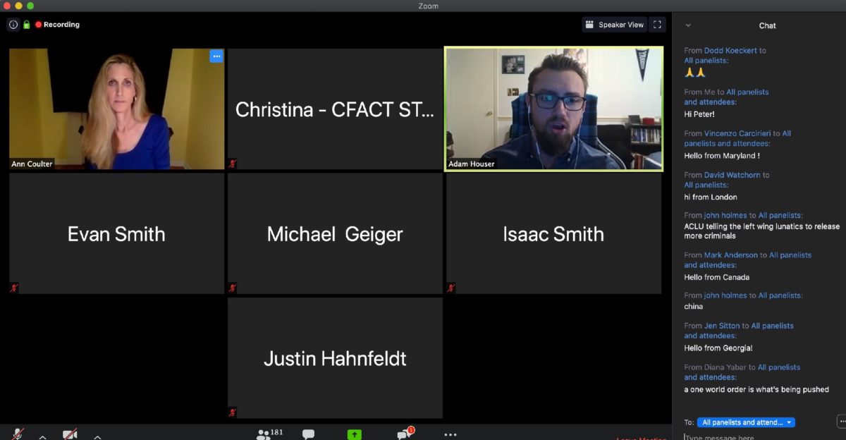 Ann Coulter blasts “fake environmentalism” in CFACT livestream - CFACT