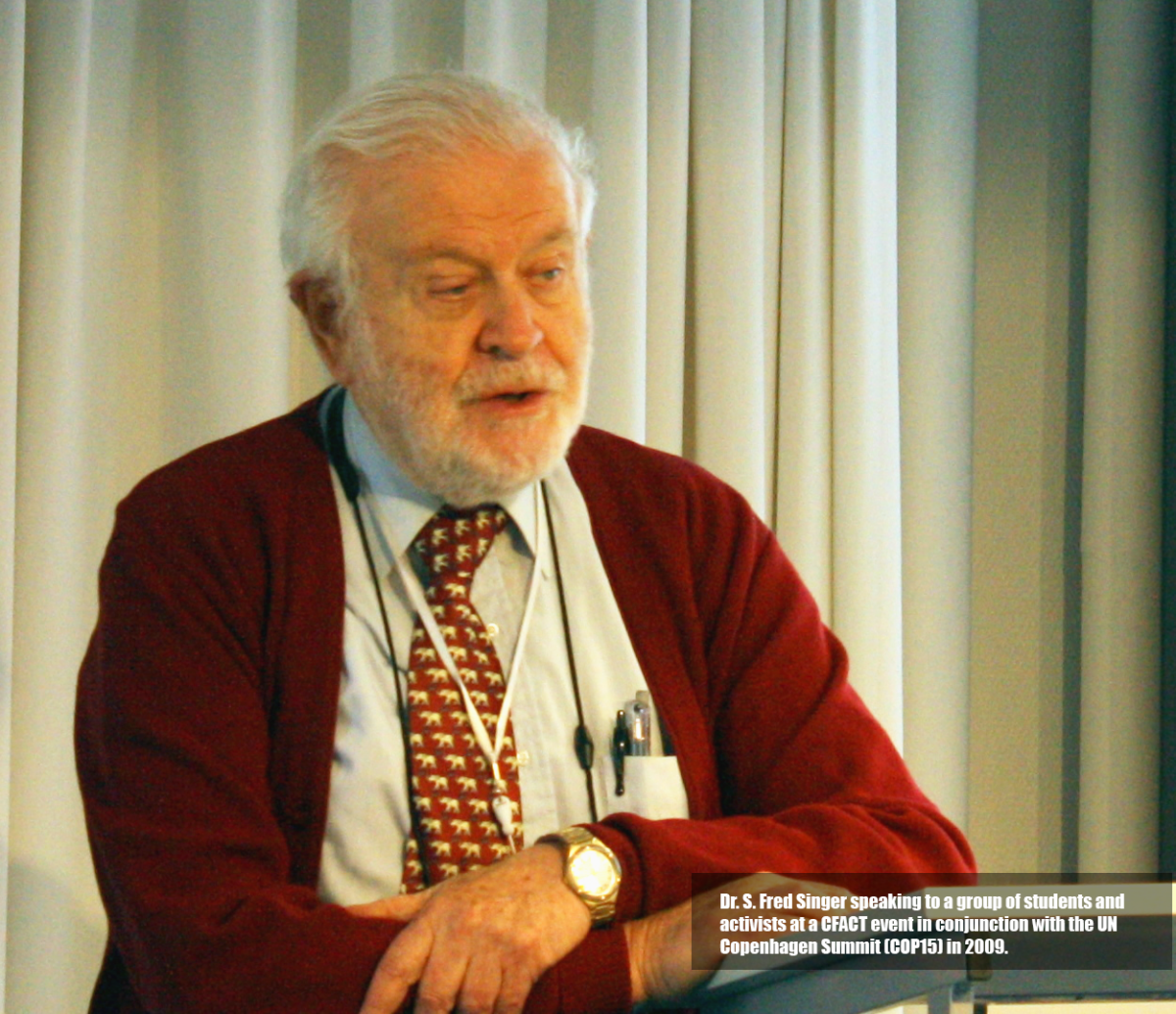 Fred Singer - A giant of science has passed - CFACT